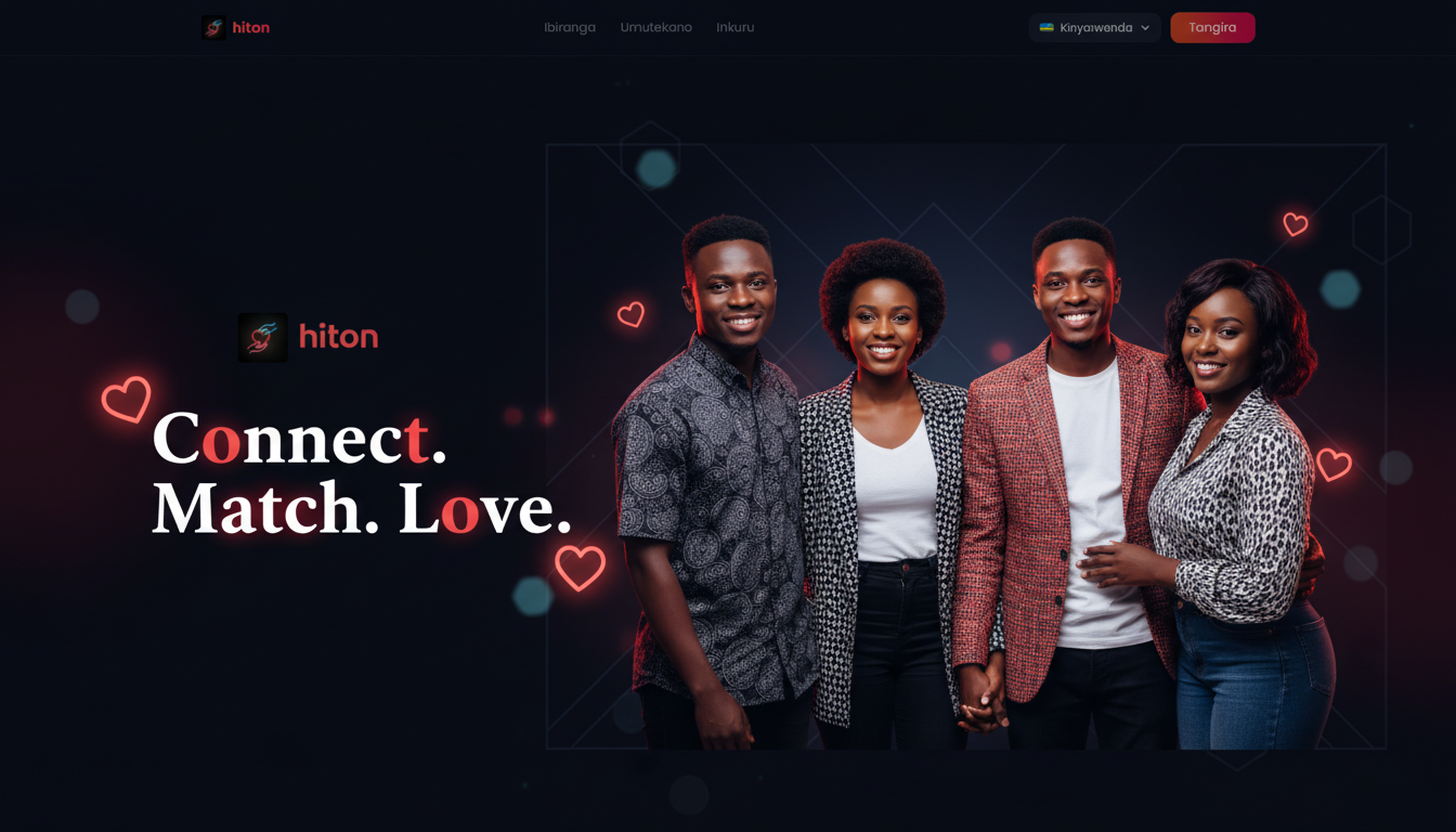 Hiton - Rwanda's #1 Dating App | Find Love & Meaningful Connections